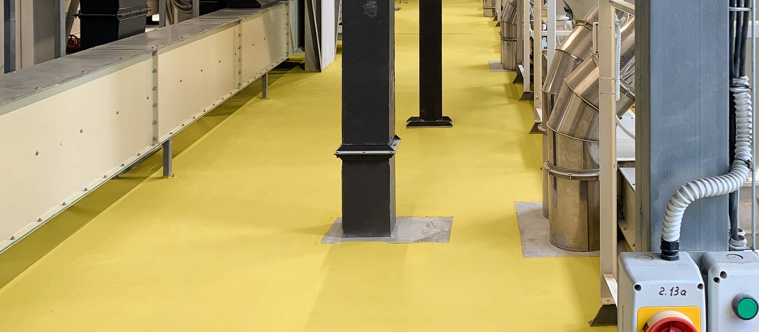 Industrie-Beschichtung zur Lebensmittelherstellung – KLB Kötztal